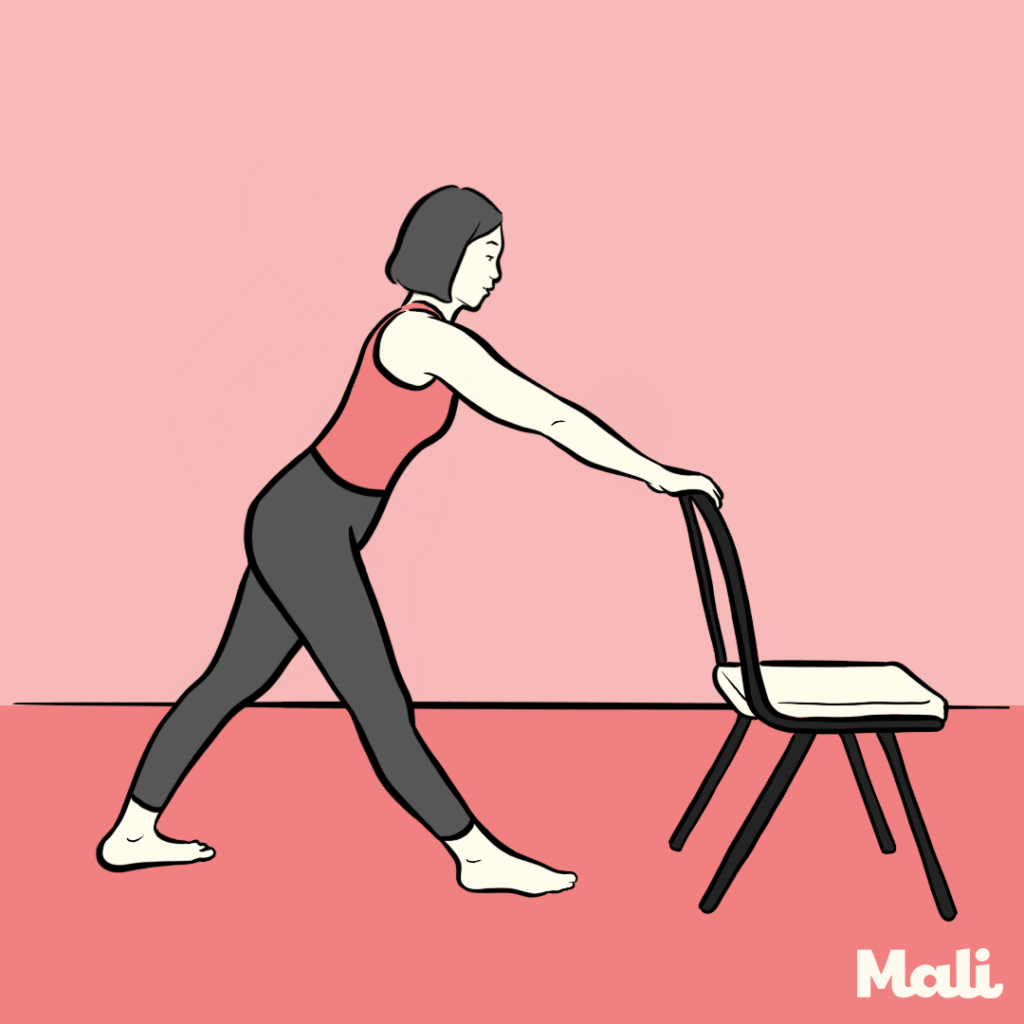 Minute yoga: simple back-bending pose to fight leg tension